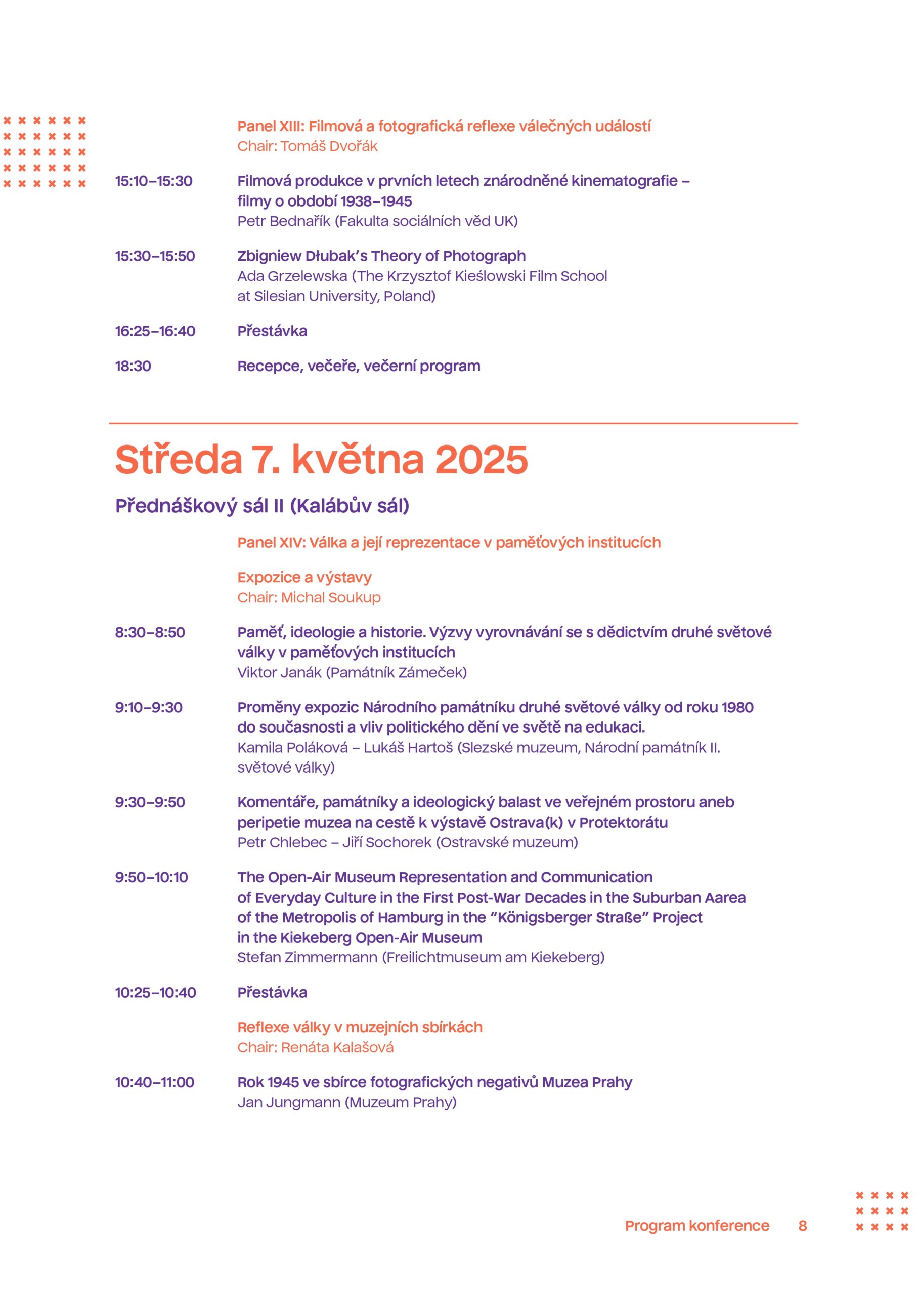 Program – Paměť národa Nezapomeňme 80